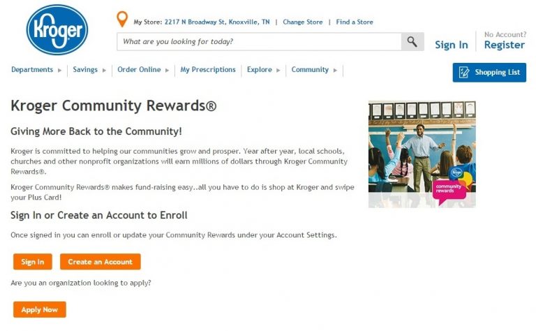 East Tennessee's Own WDVX — Kroger Community Rewards Program